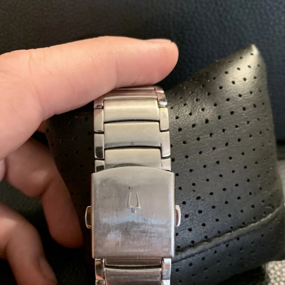 Bulova | Accessories | Vintage Bulova Stainless Steel Watch Starburst ...